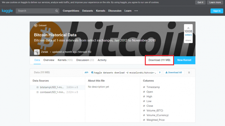 ビットコインの過去データを取得しよう | もじとばコム